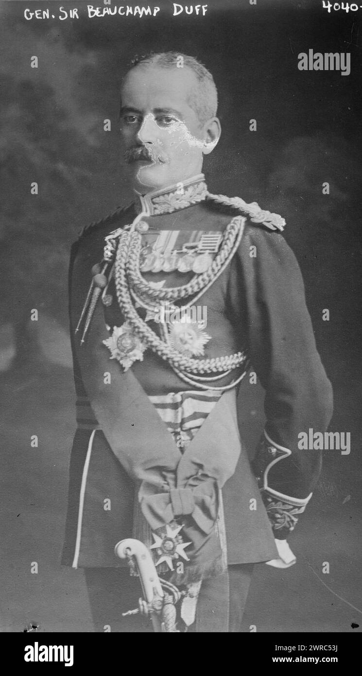 Gen. Sir Beauchamp Duff, Photograph shows General Sir Beauchamp Duff ...