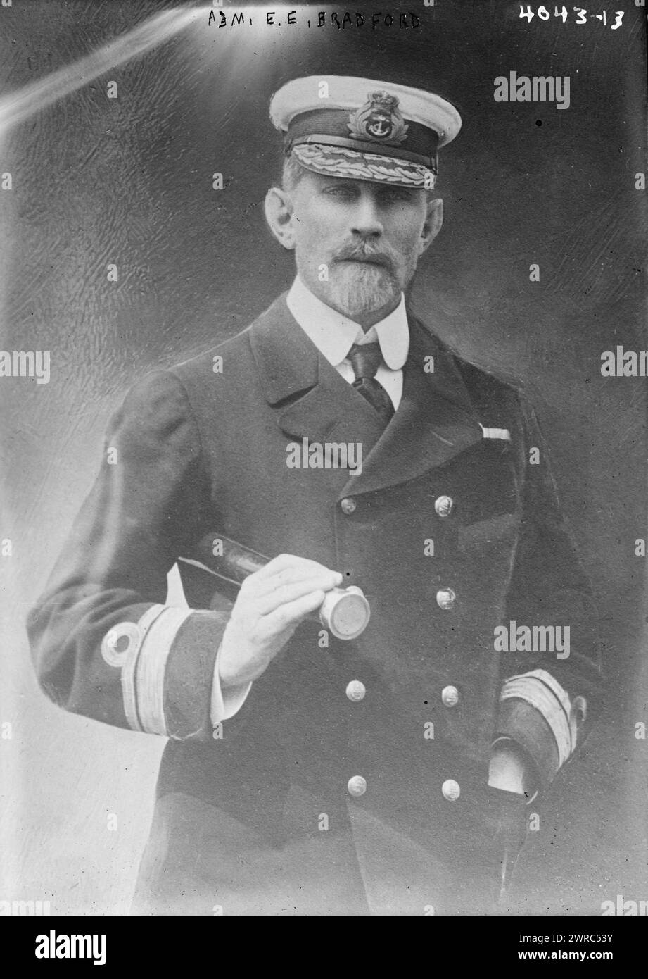 British naval officer admiral sir edward eden bradford hi-res stock ...