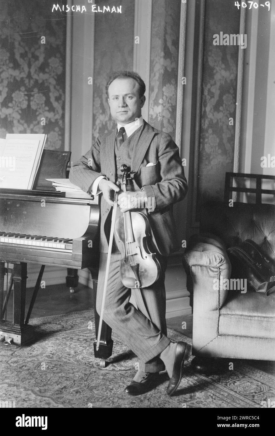 Violinist mikhail saulovich elman hi-res stock photography and images ...