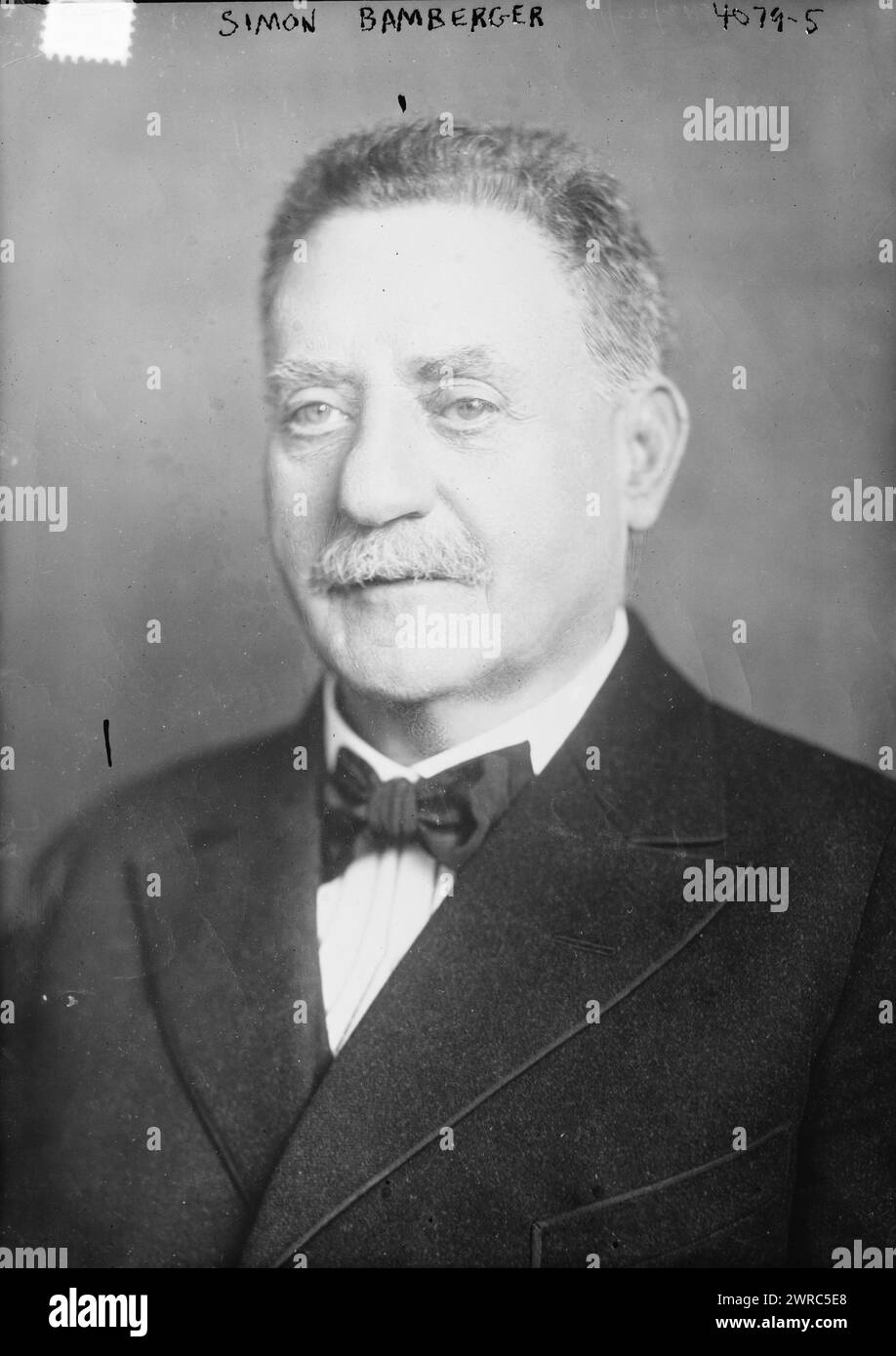 Simon Bamberger, between ca. 1915 and ca. 1920, Glass negatives, 1 ...