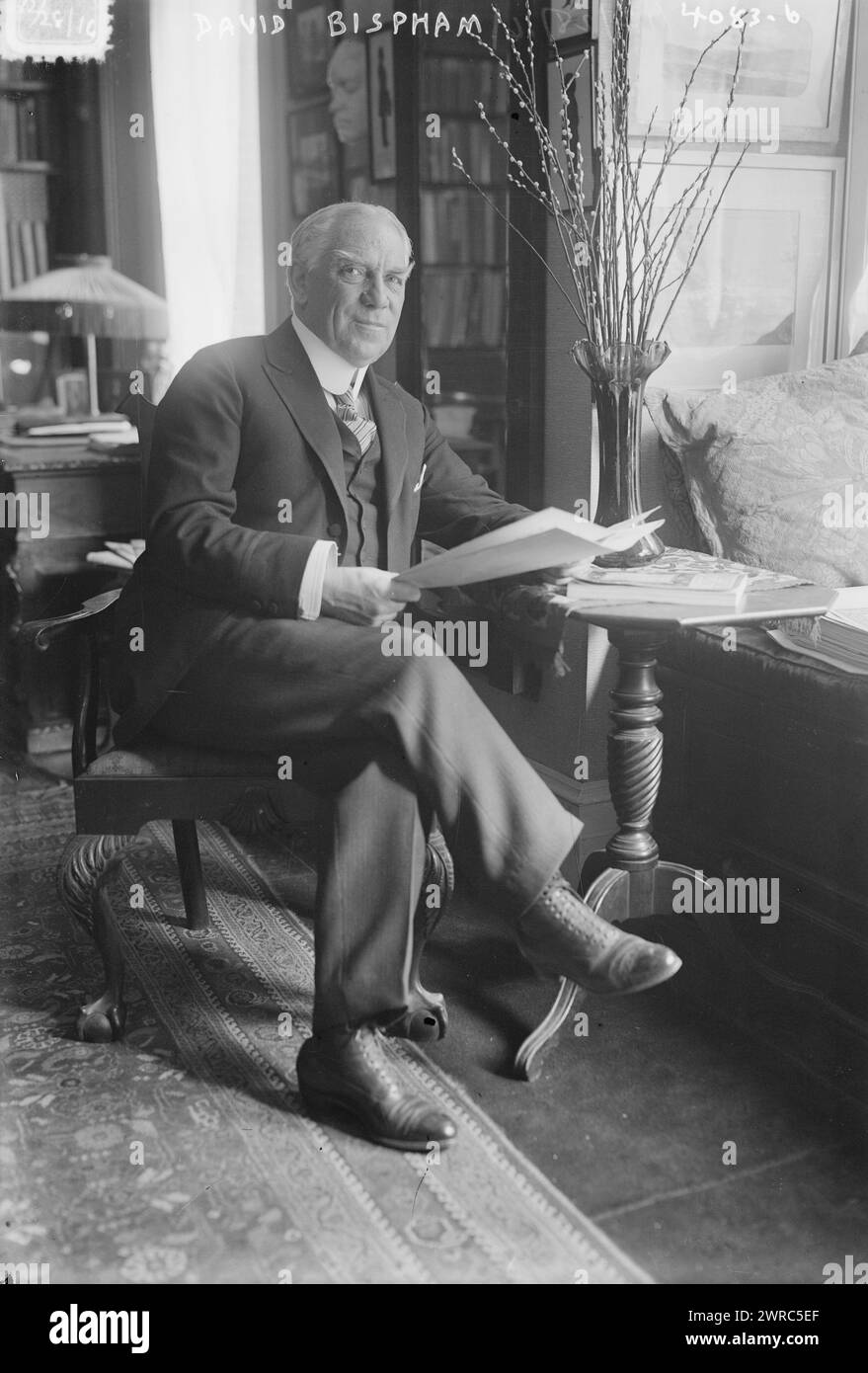 David Bispham, between ca. 1915 and ca. 1920, Glass negatives, 1 ...