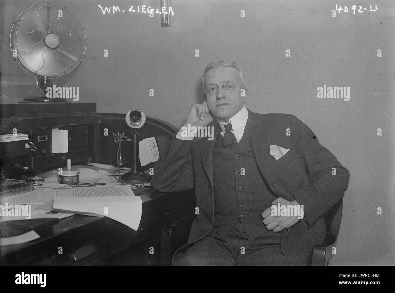 Wm. Ziegler, between ca. 1915 and ca. 1920, Glass negatives, 1 negative ...