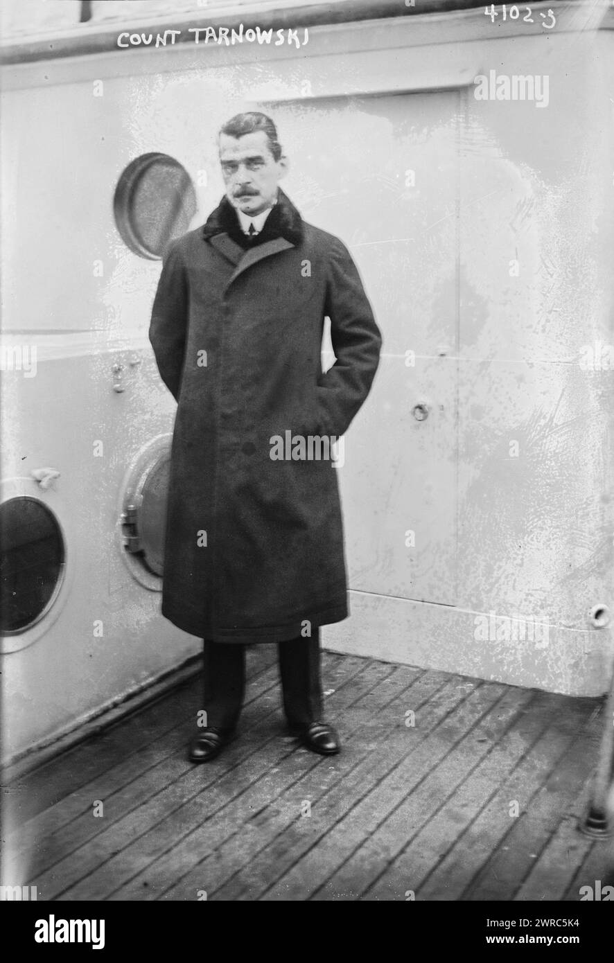 Count Tarnowski, Photograph shows Count Adam Tarnowski, Ambassador to ...