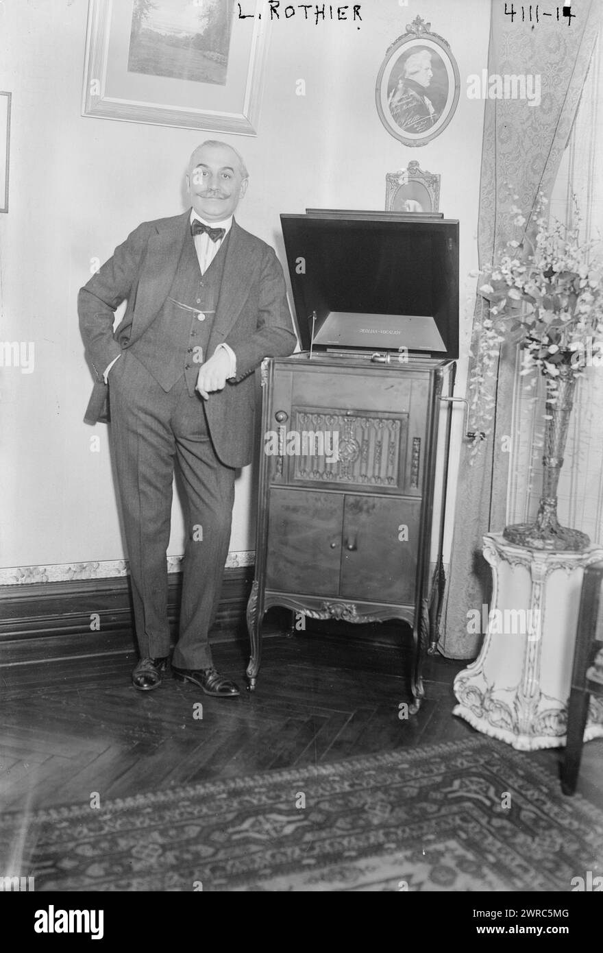 L. Rothier, between ca. 1915 and ca. 1920, Glass negatives, 1 negative ...