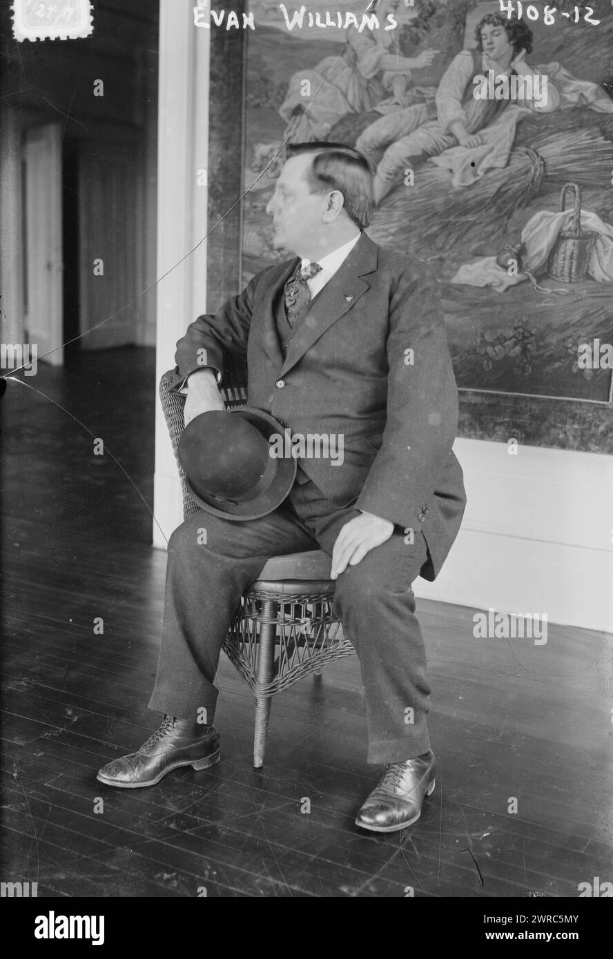 Evan Williams, Photograph shows Welsh tenor opera singer Harry Evan ...