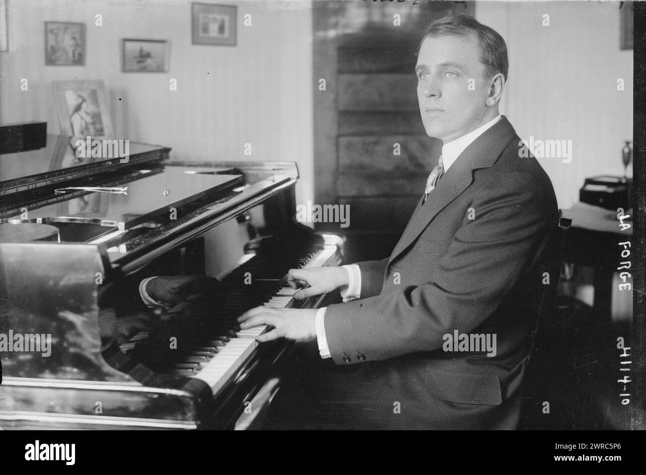 La Forge, Photograph shows Frank LaForge (1879-1953), an American ...