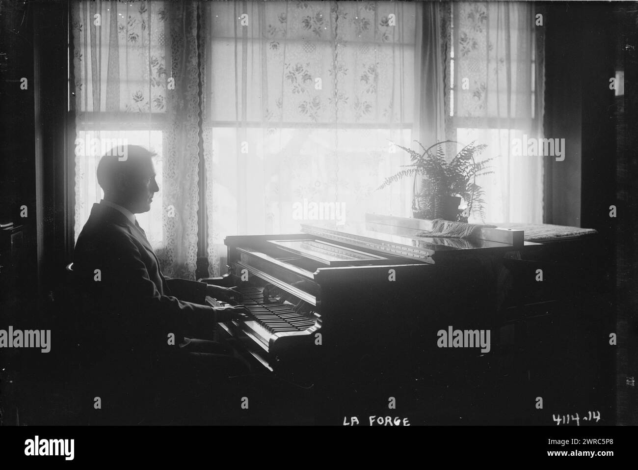 La Forge, Photograph shows Frank LaForge (1879-1953), an American ...