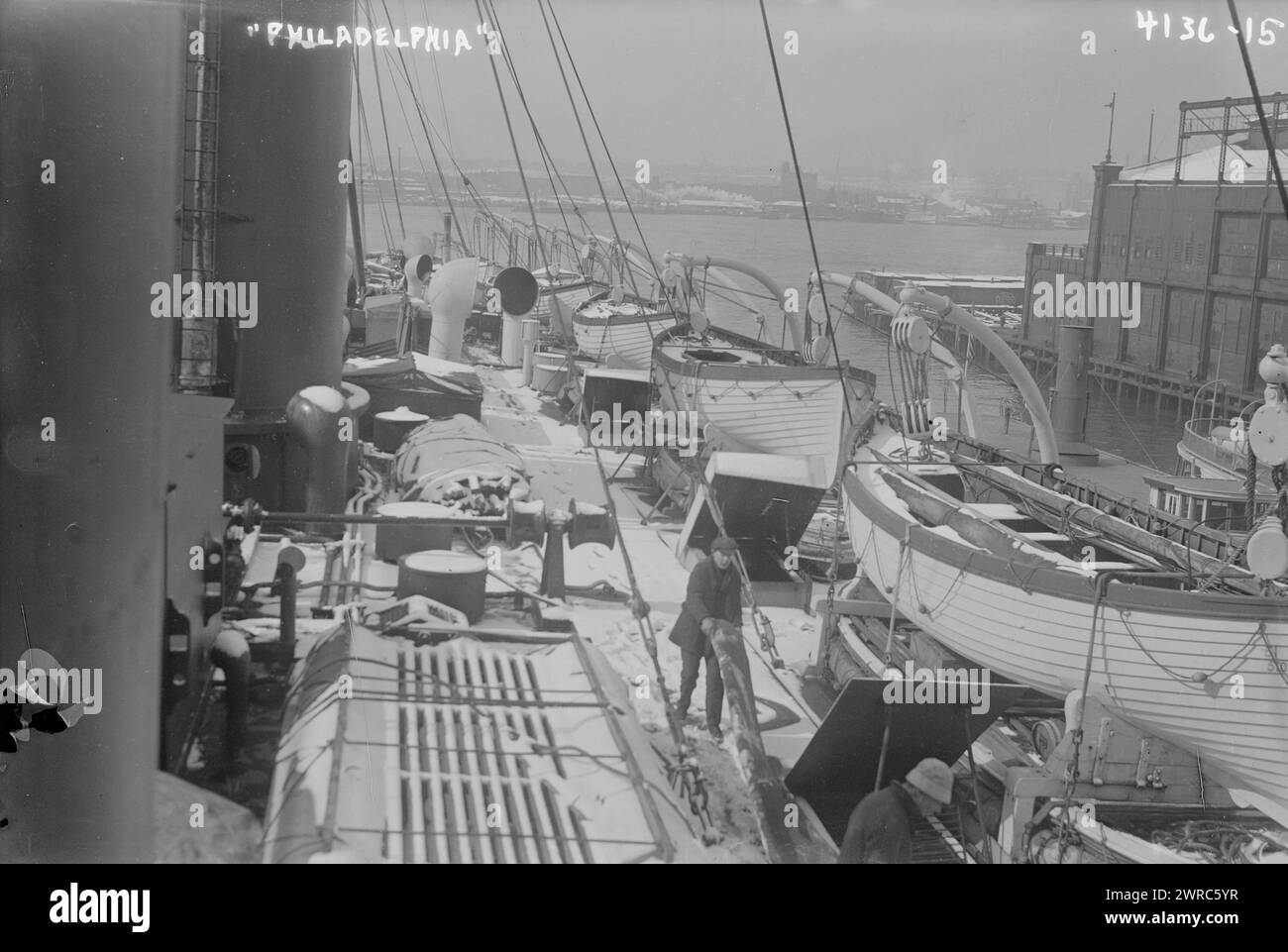 PHILADELPHIA, Photograph shows the S.S. Philadelphia of the American ...