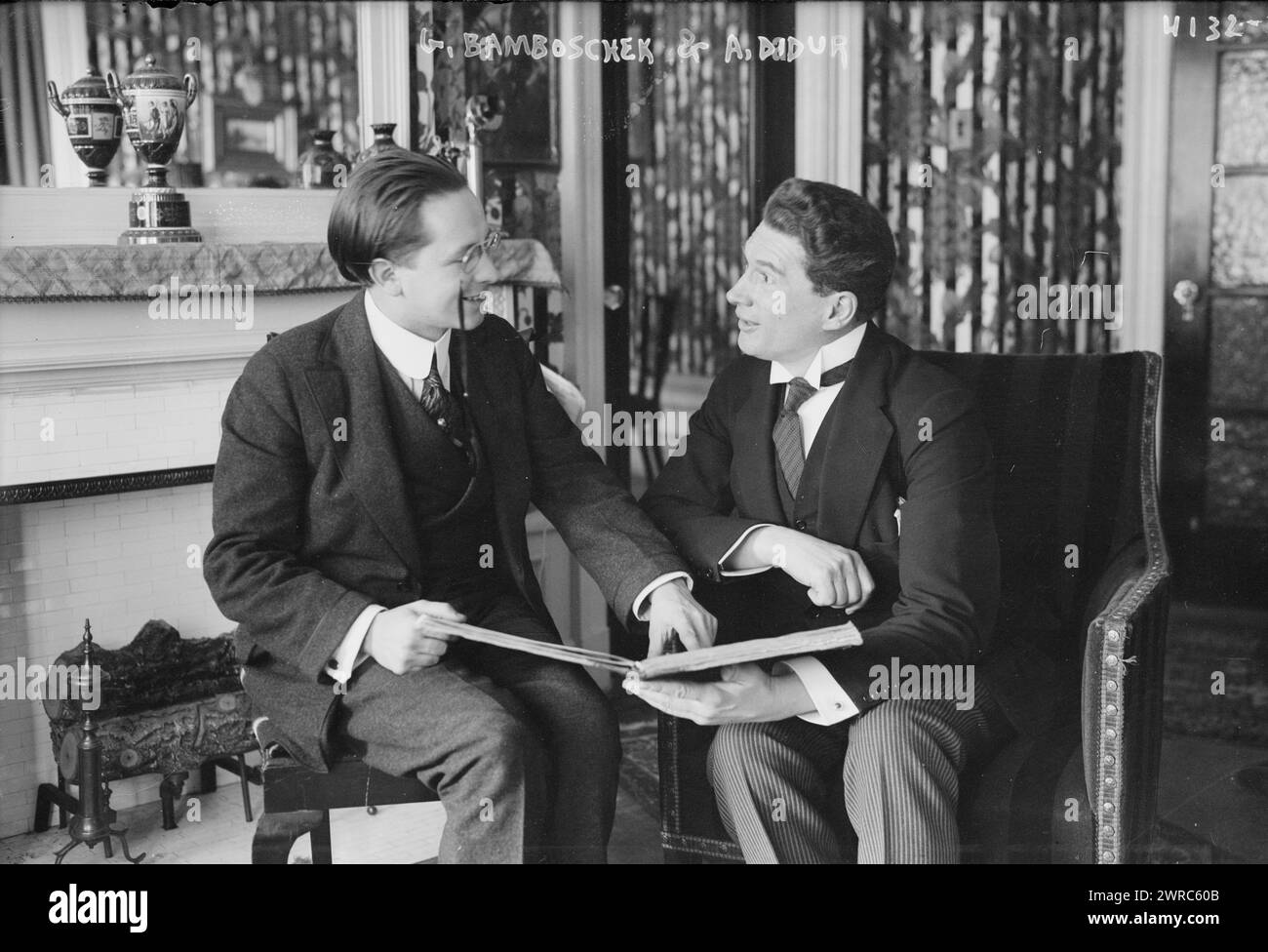 E. Bamboschek, A. Didur, Photograph shows Adam Didur (1873-1946), a ...