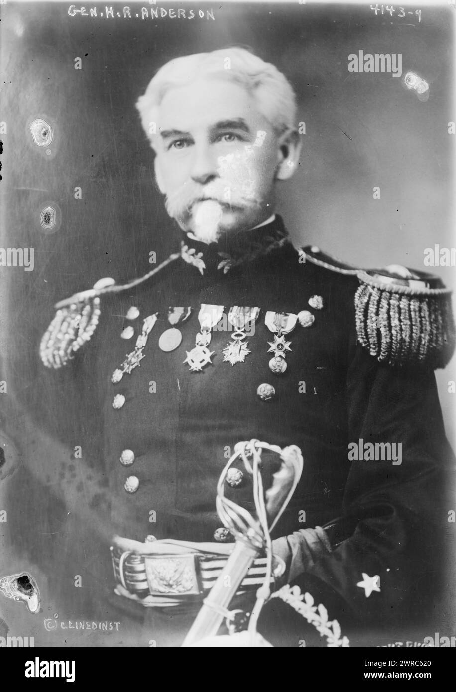 Gen. H.R. Anderson, Photograph shows U.S. Army Brigadier General Harry ...
