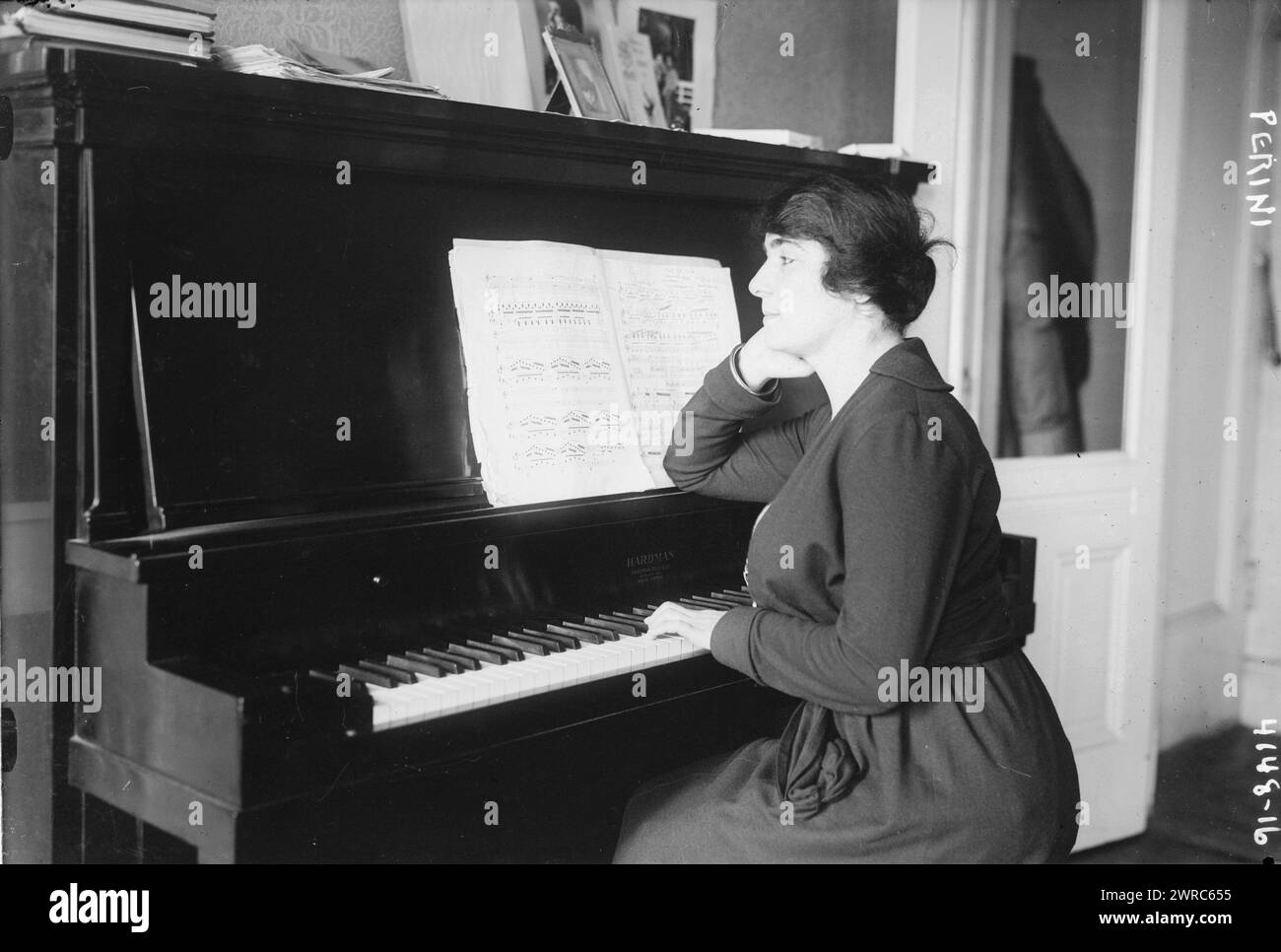 Perini, Photograph shows Flora Perini (1887-1975), an Italian mezzo ...