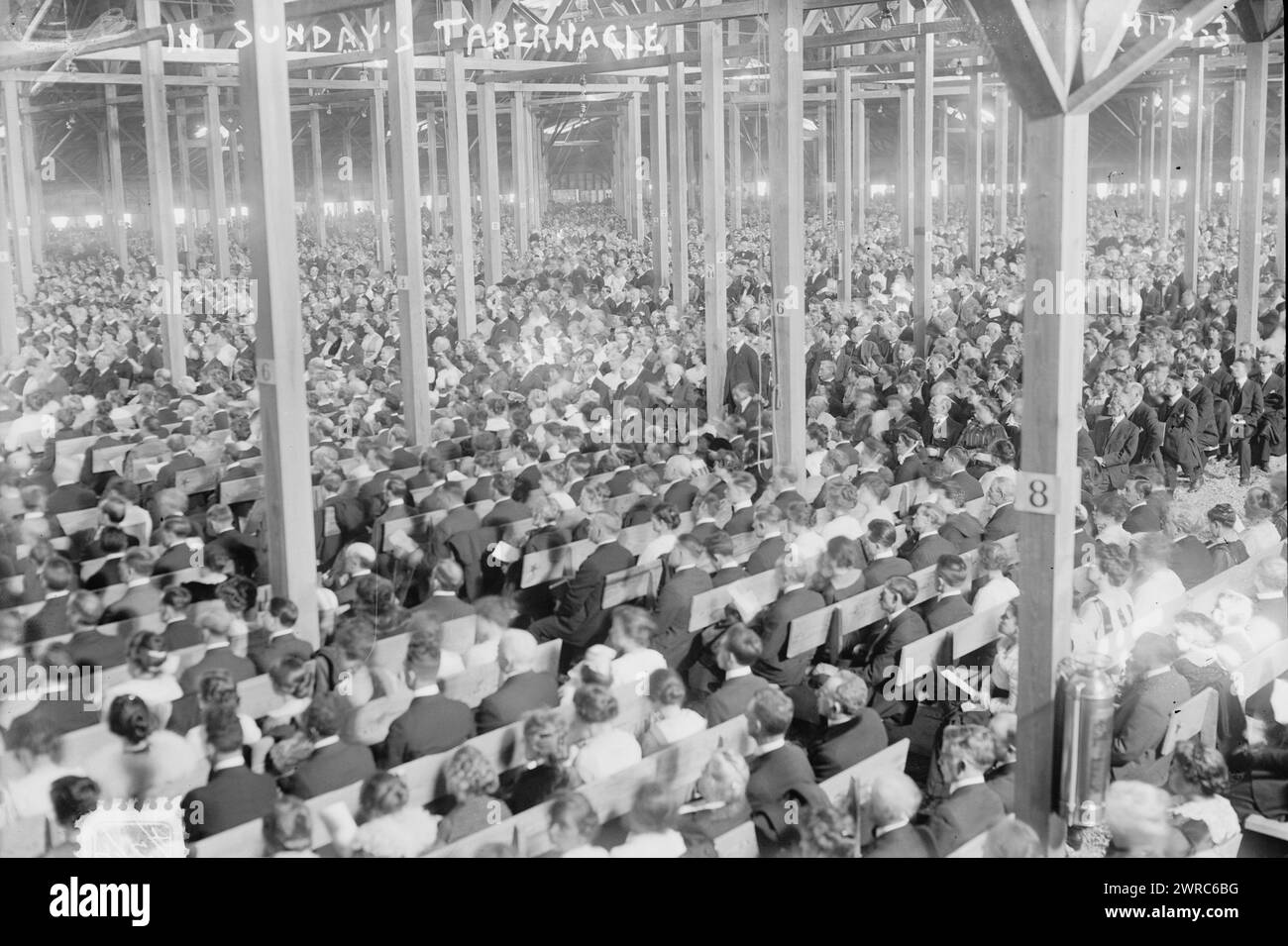 In Sunday's Tabernacle, Photograph shows New York City revival of ...