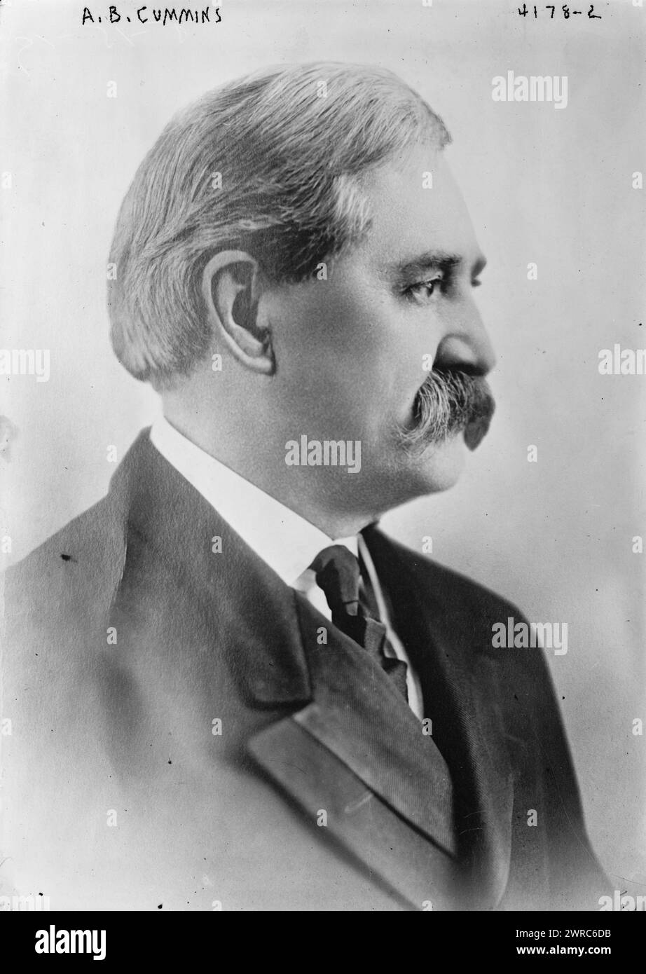A.B. Cummins, Photograph shows portrait of Albert Baird Cummins (1850 ...