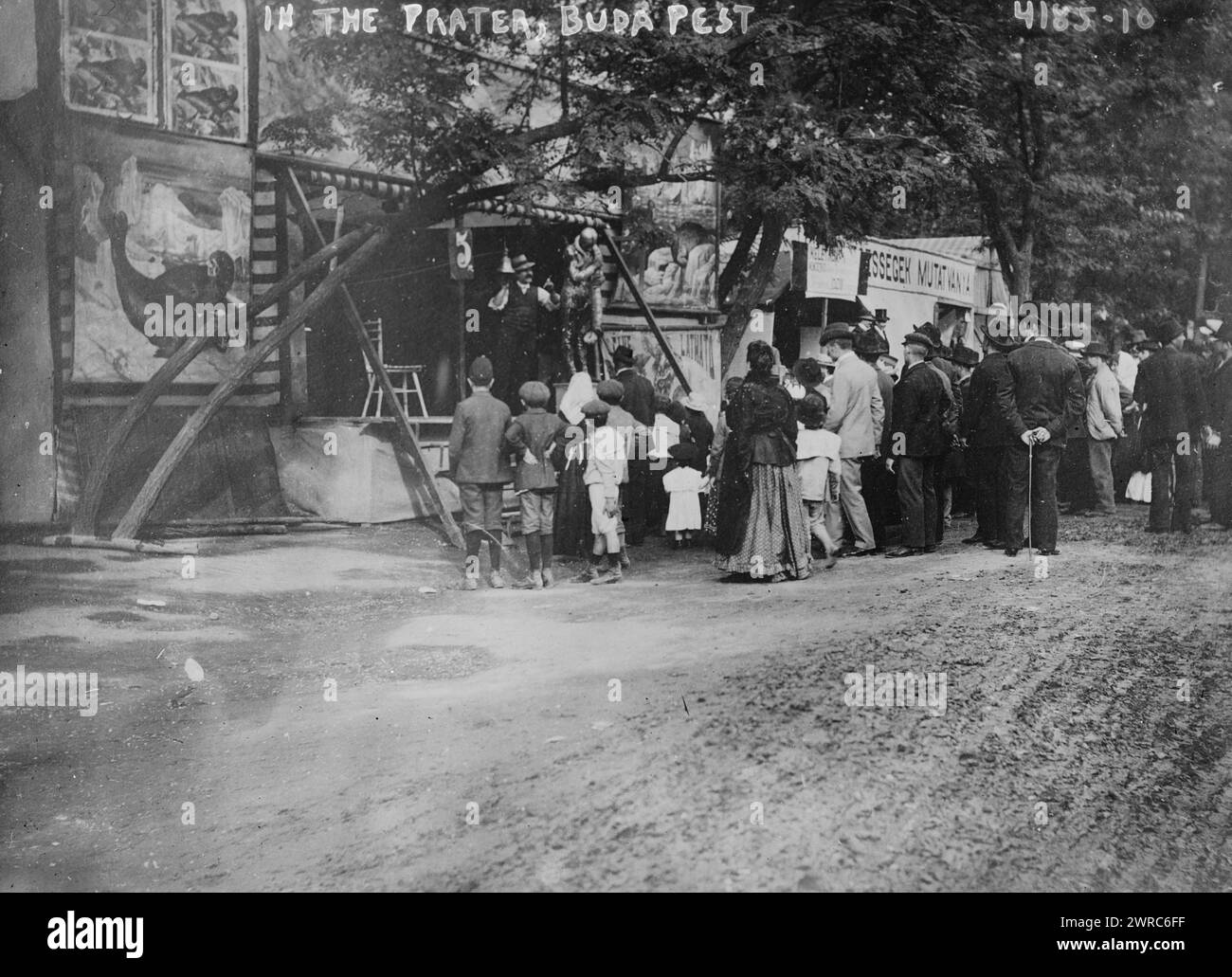 In the Prater, Budapest, between ca. 1915 and ca. 1920, Glass negatives ...