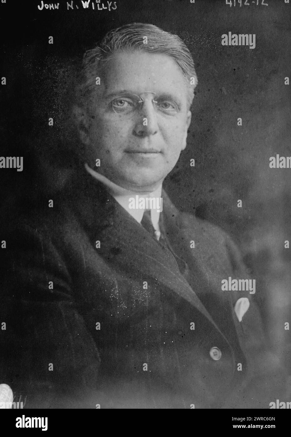John N. Willys, Photograph shows automobile pioneer and businessman ...