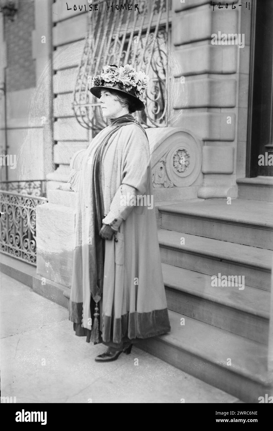 Louise Homer, Photograph shows contralto opera singer Louise Dilworth ...