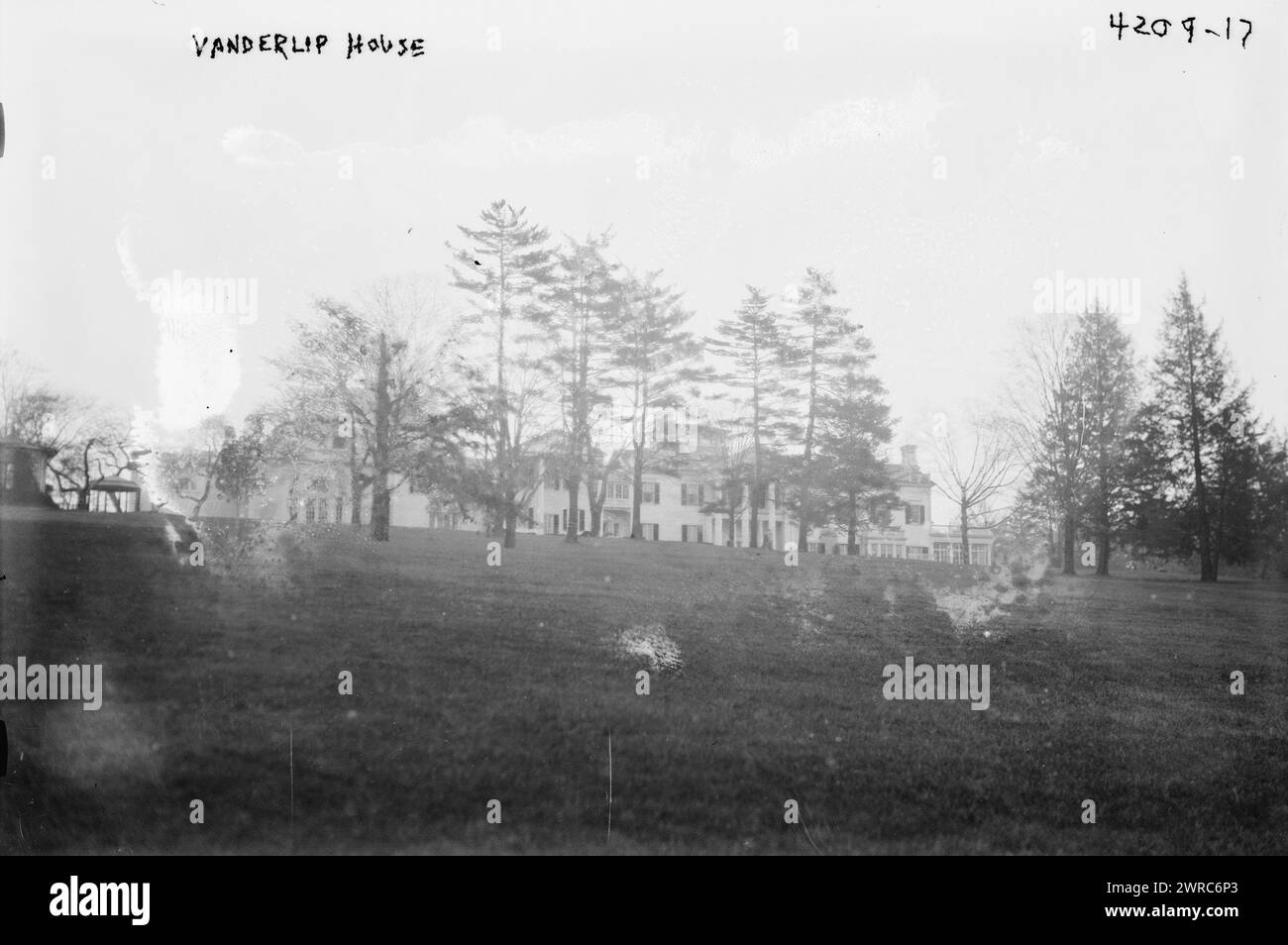 Vanderlip House, Photograph shows Beechwood, the home of banker Frank ...