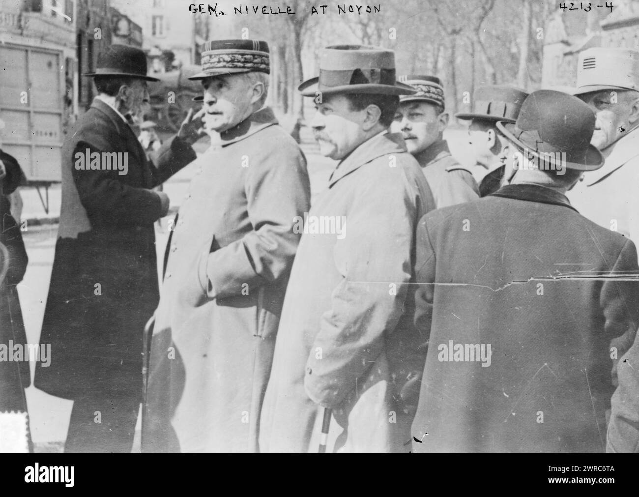 French artillery officer robert georges nivelle hi-res stock ...
