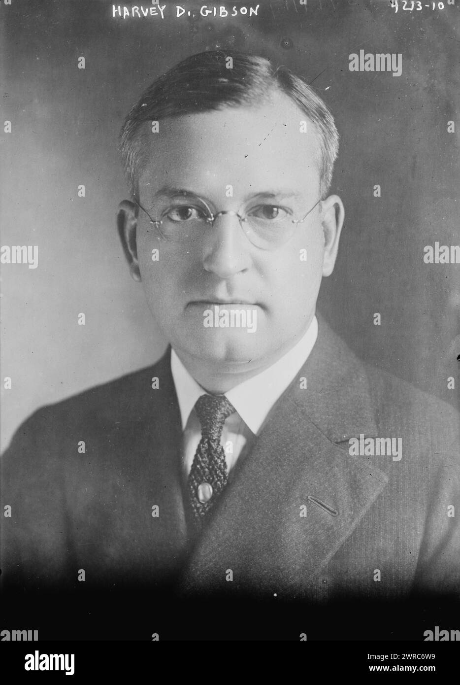 Harvey D. Gibson, Photograph shows Harvey D. Gibson, president of ... Harvey D. Gibson, Photograph shows Harvey D. Gibson, president of ...