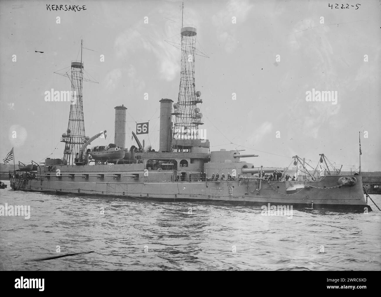 The kearsarge Black and White Stock Photos & Images - Alamy