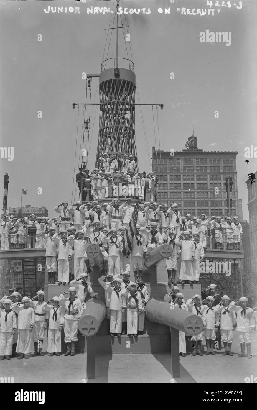 Junior naval scouts aboard hi-res stock photography and images - Alamy