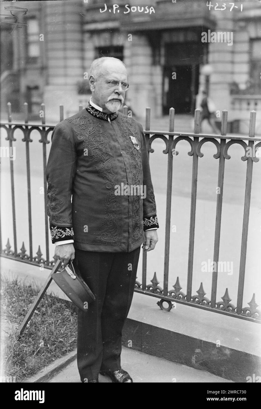 J.P. Sousa, Photo shows composer and conductor John Philip Sousa (1854 ...