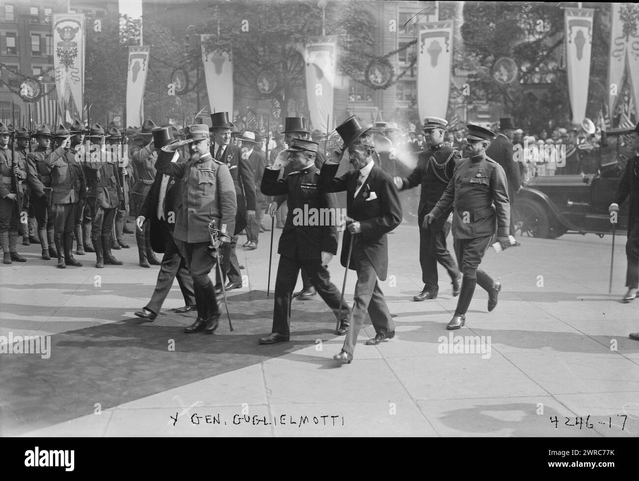 Gen. Guglielmotti, Photograph shows General Emilio Guglielmotti ...