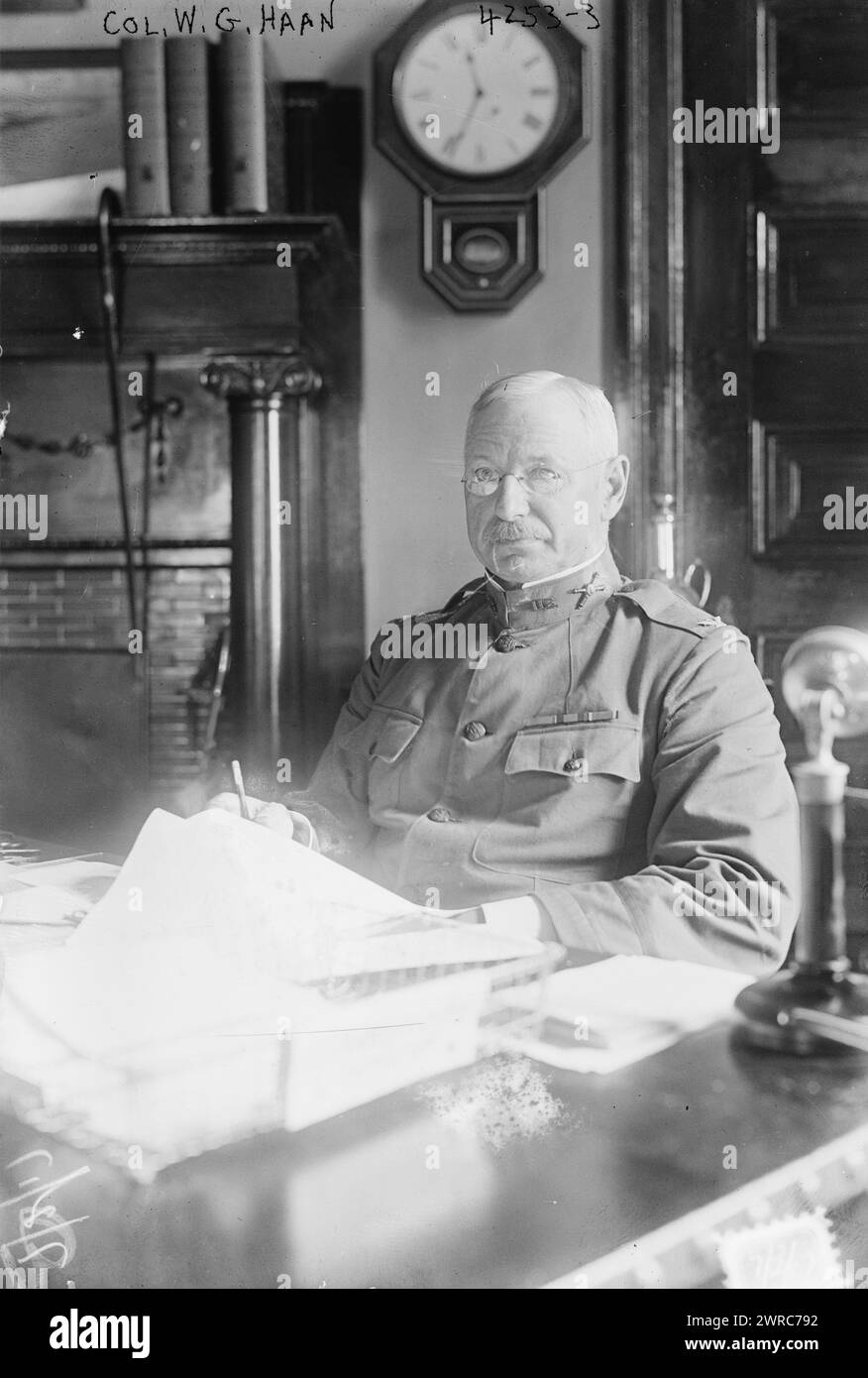 Col. W.G. Haan, Photograph shows William George Haan (1863-1924), a US ...