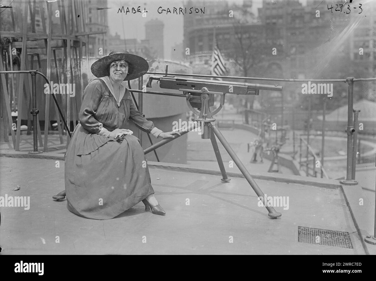 Mabel Garrison, Photograph shows soprano opera singer Mabel Garrison ...