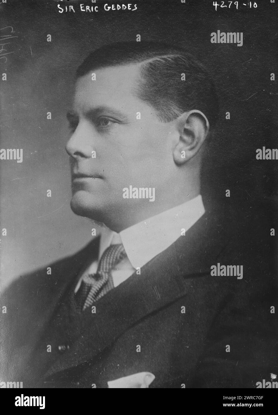 Sir Eric Geddes, Photograph shows British businessman Sir Eric Campbell ...