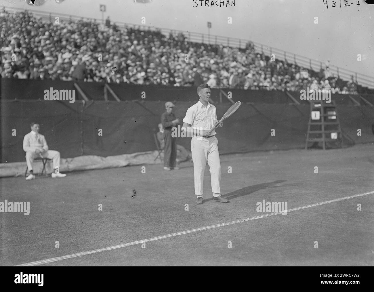 American tennis player john richard strachan hi-res stock photography ...