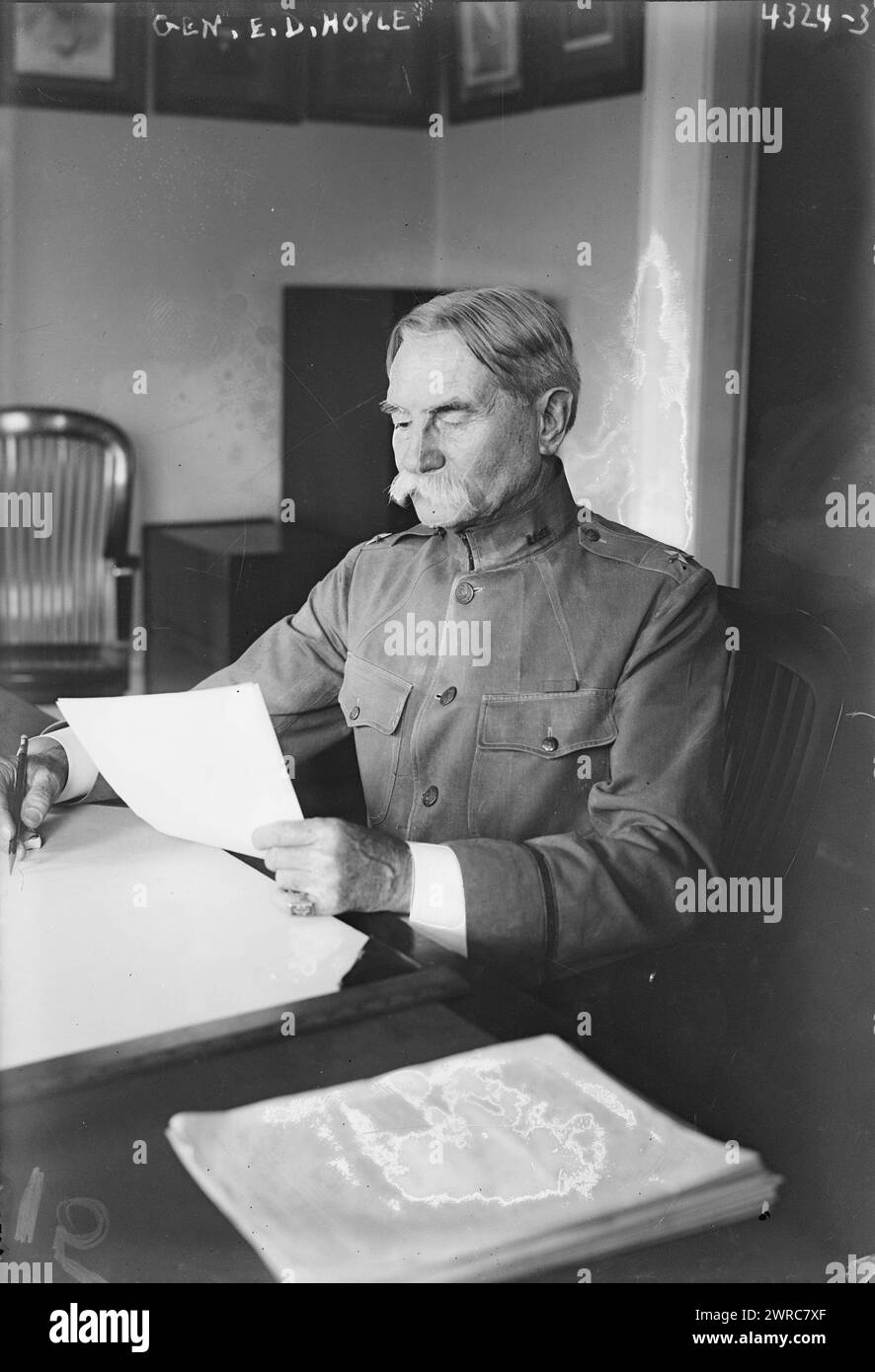 Gen. E.D. Hoyle, Photograph shows Eli DuBose Hoyle (1851-1921) who ...