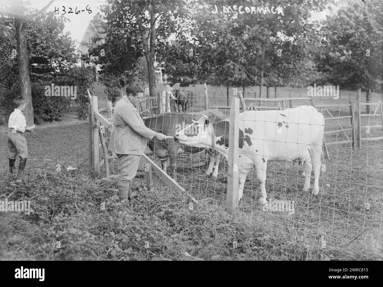 J. McCormack, Photograph shows Irish American tenor singer John ...