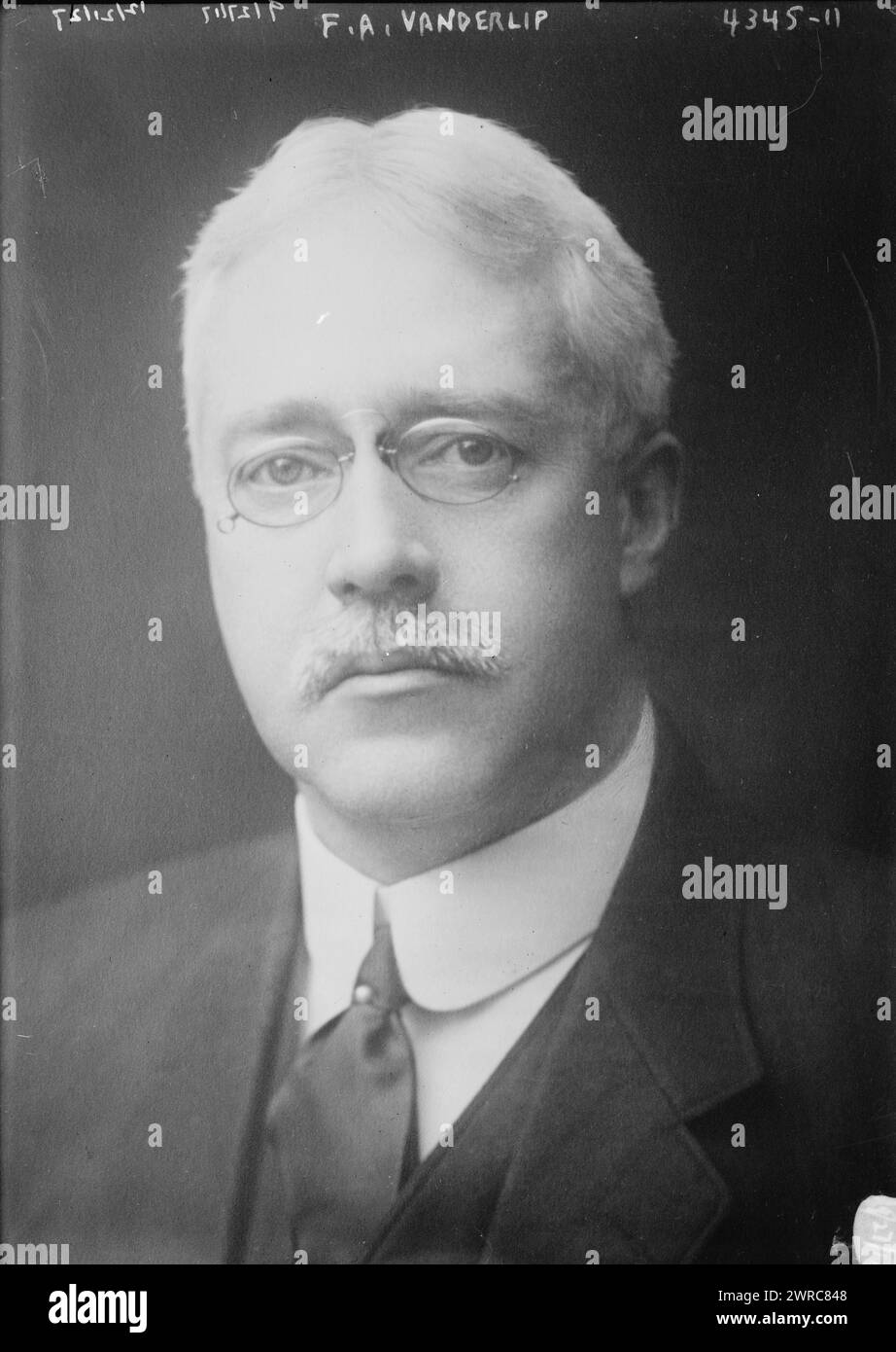 Banker frank arthur vanderlip hi-res stock photography and images - Alamy