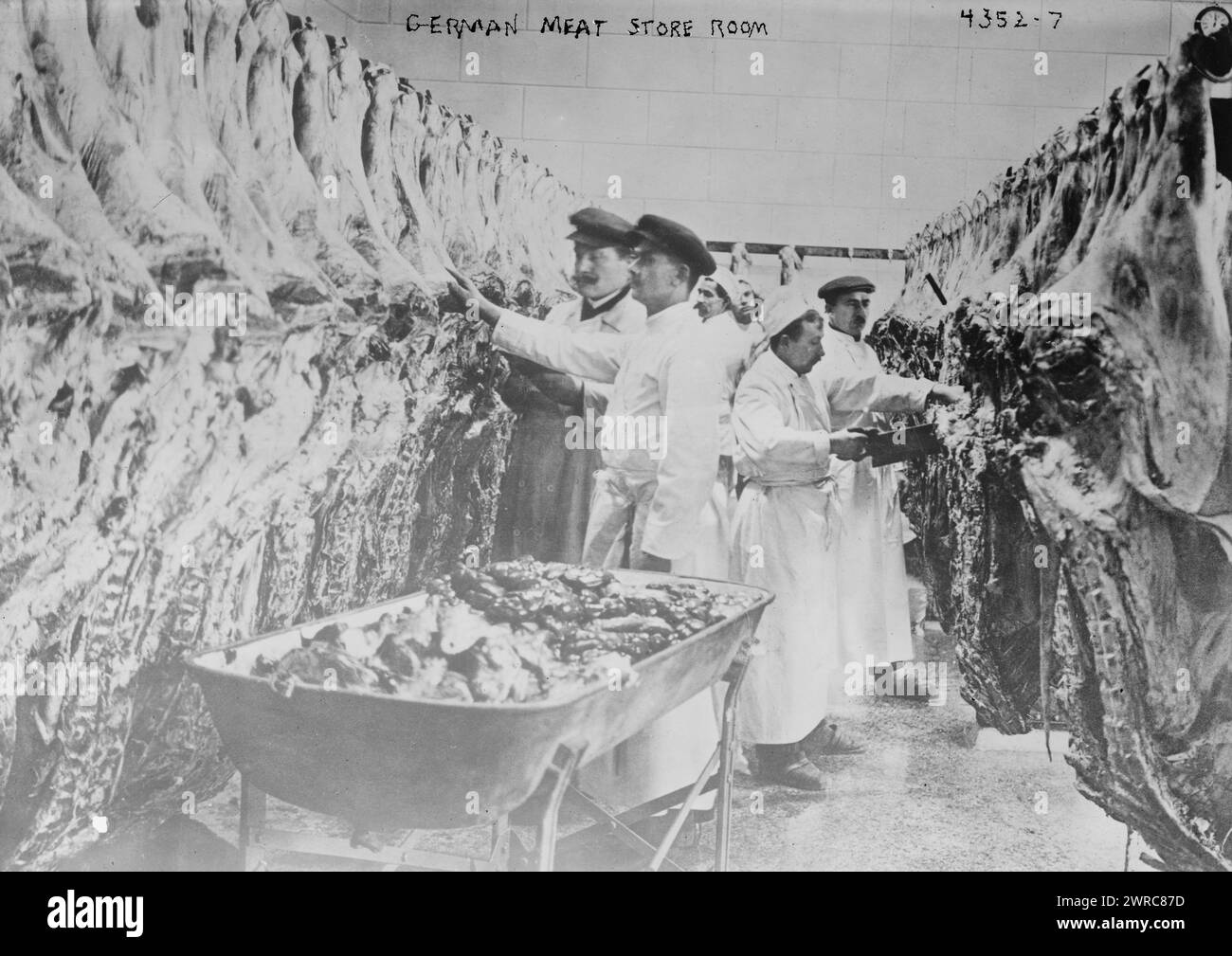 German meat store room hi-res stock photography and images - Alamy