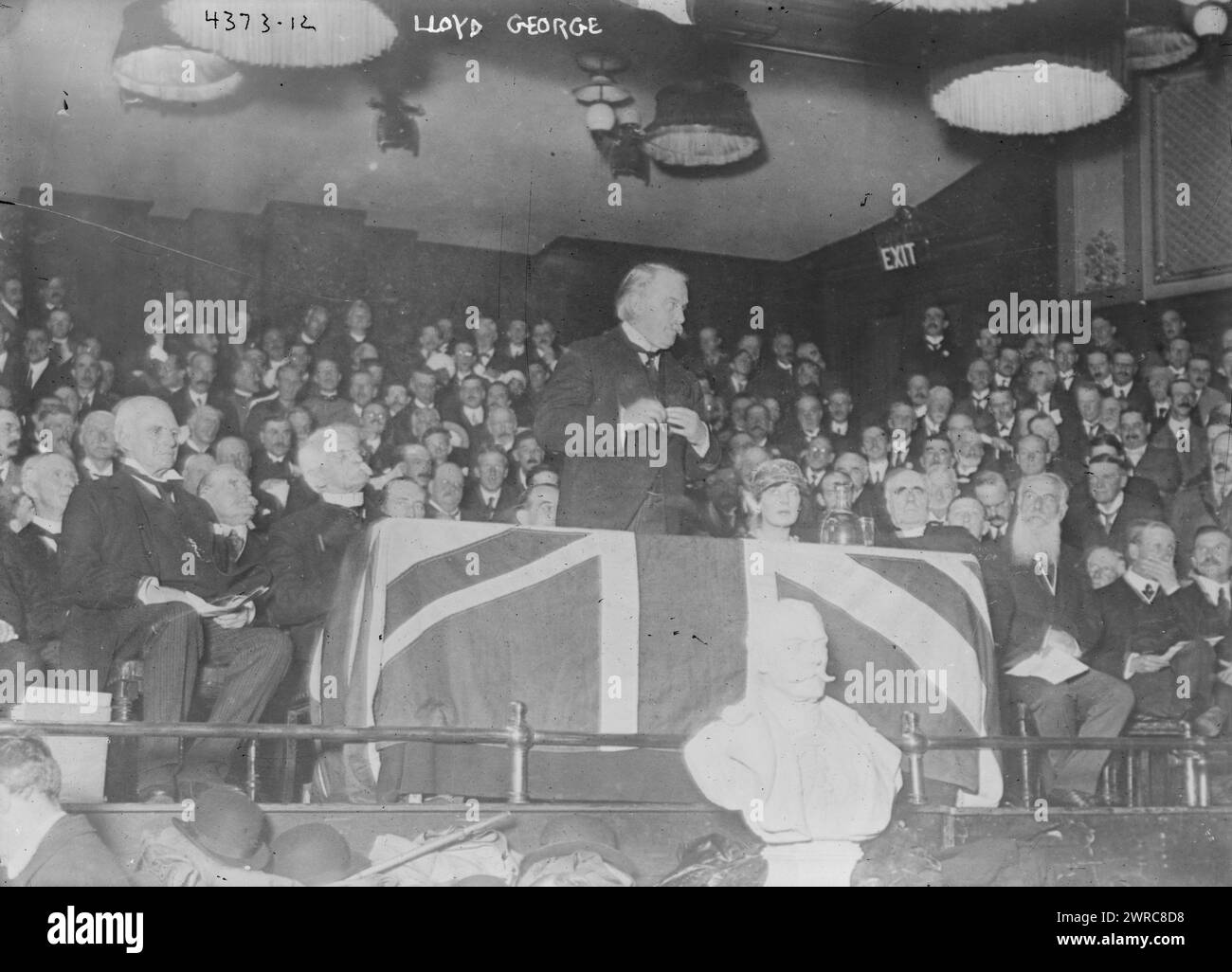 Lloyd George, Photograph shows British Liberal Party statesman David ...