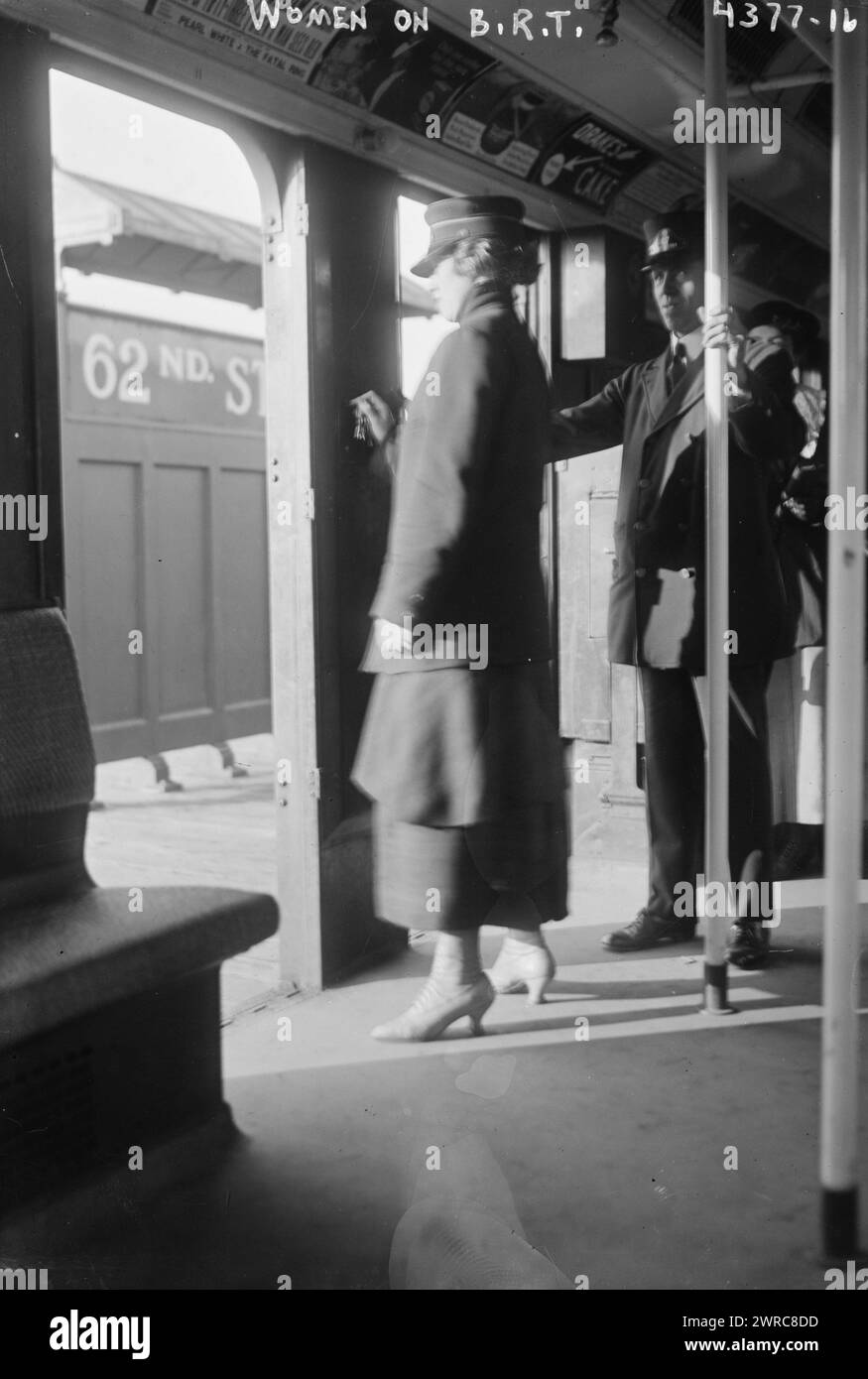 Women subway guards hi-res stock photography and images - Alamy