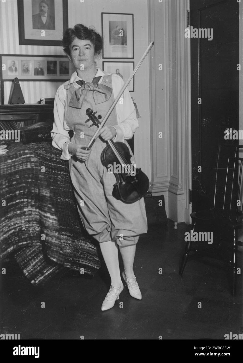Maude i.e. Maud Powell, Photo shows American violinist Maud Powell ...