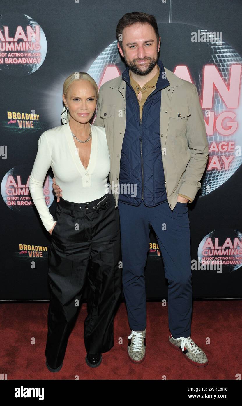 New York, USA. 11th Mar, 2024. L-R: Kristin Chenoweth and Josh Bryant ...