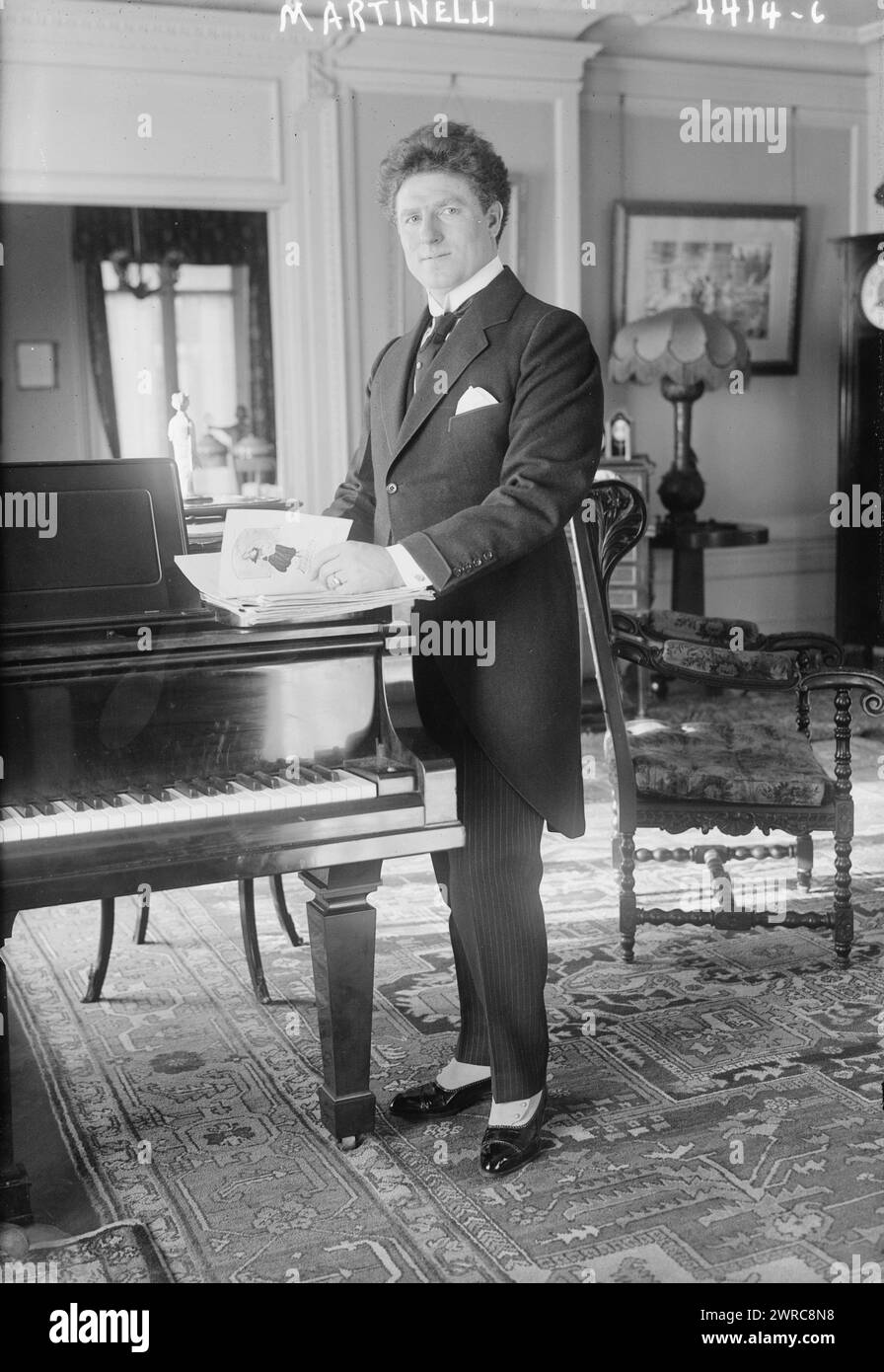 Italian opera singer giovanni martinelli hi-res stock photography and ...