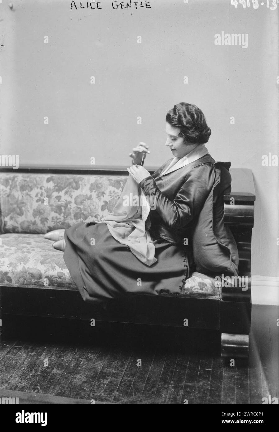 Alice Gentle, Photograph shows opera singer Alice Gentle (1885-1959 ...