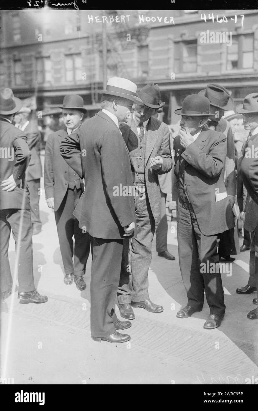 Herbert Hoover, Photograph shows Herbert Hoover (1874-1964), Director ...
