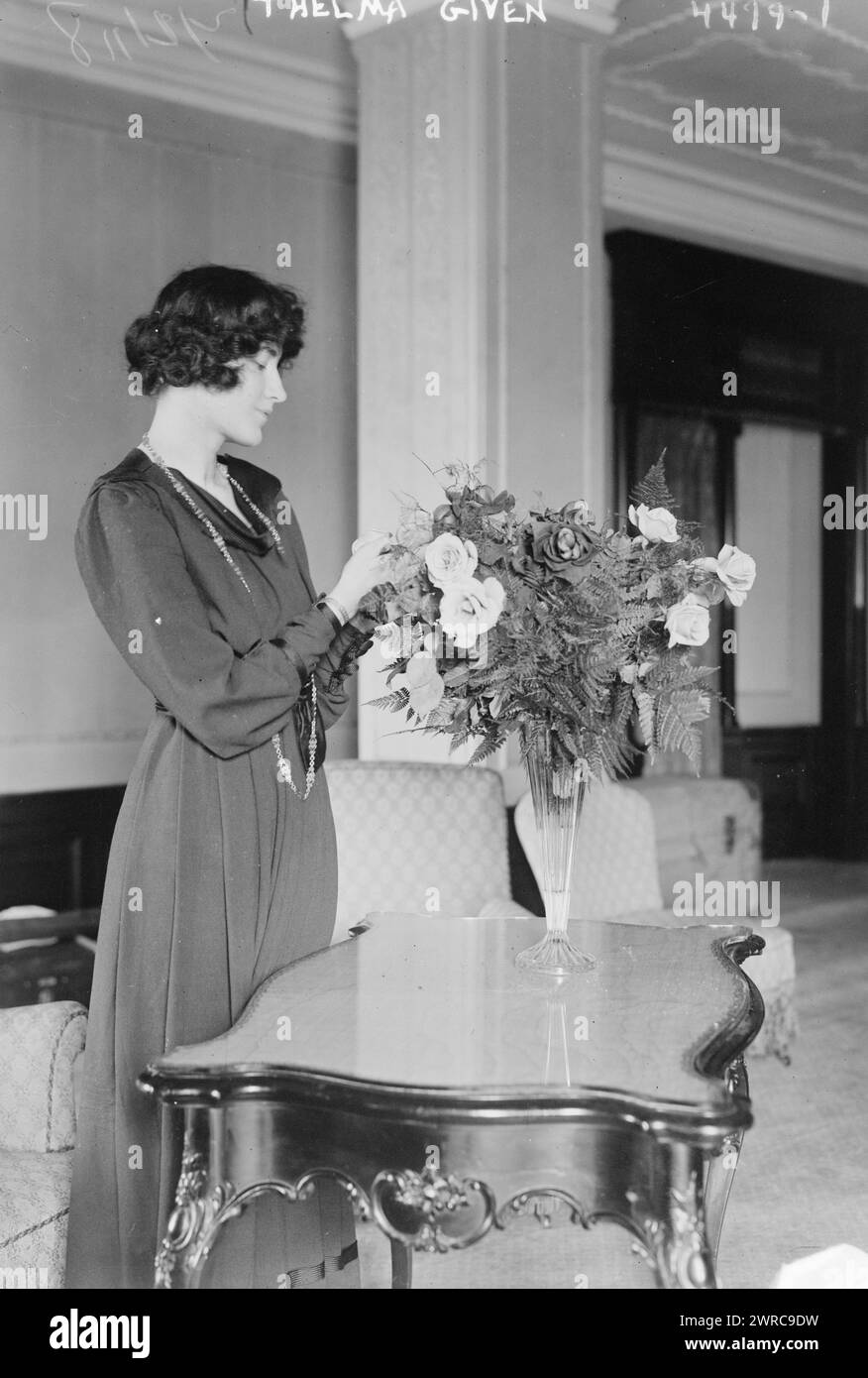Thelma Given, Photograph shows violinist Thelma Given (1896-1977 ...