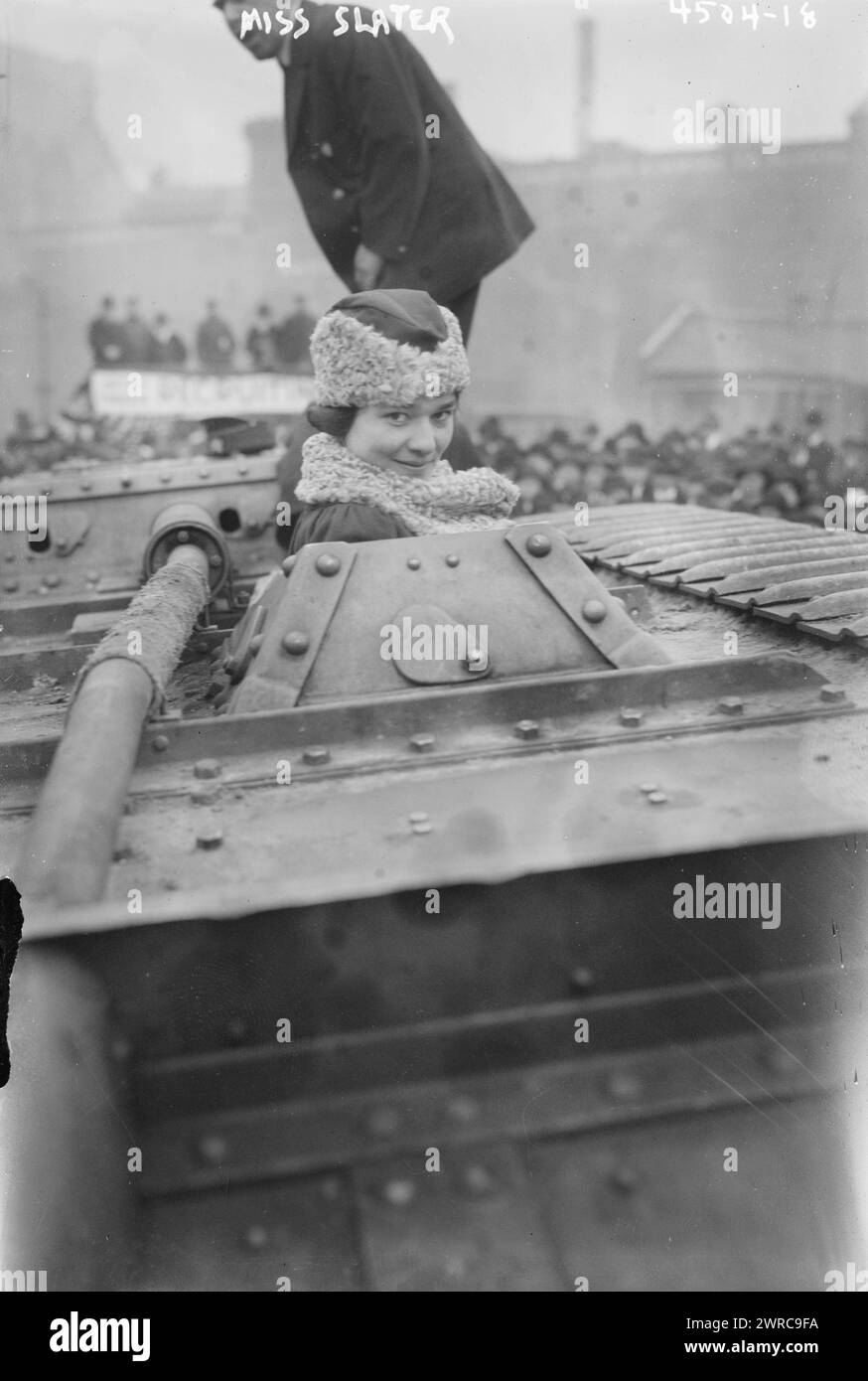 Miss Slater, Photograph shows Ray (Slater) Murphy (1895-1985) who ...