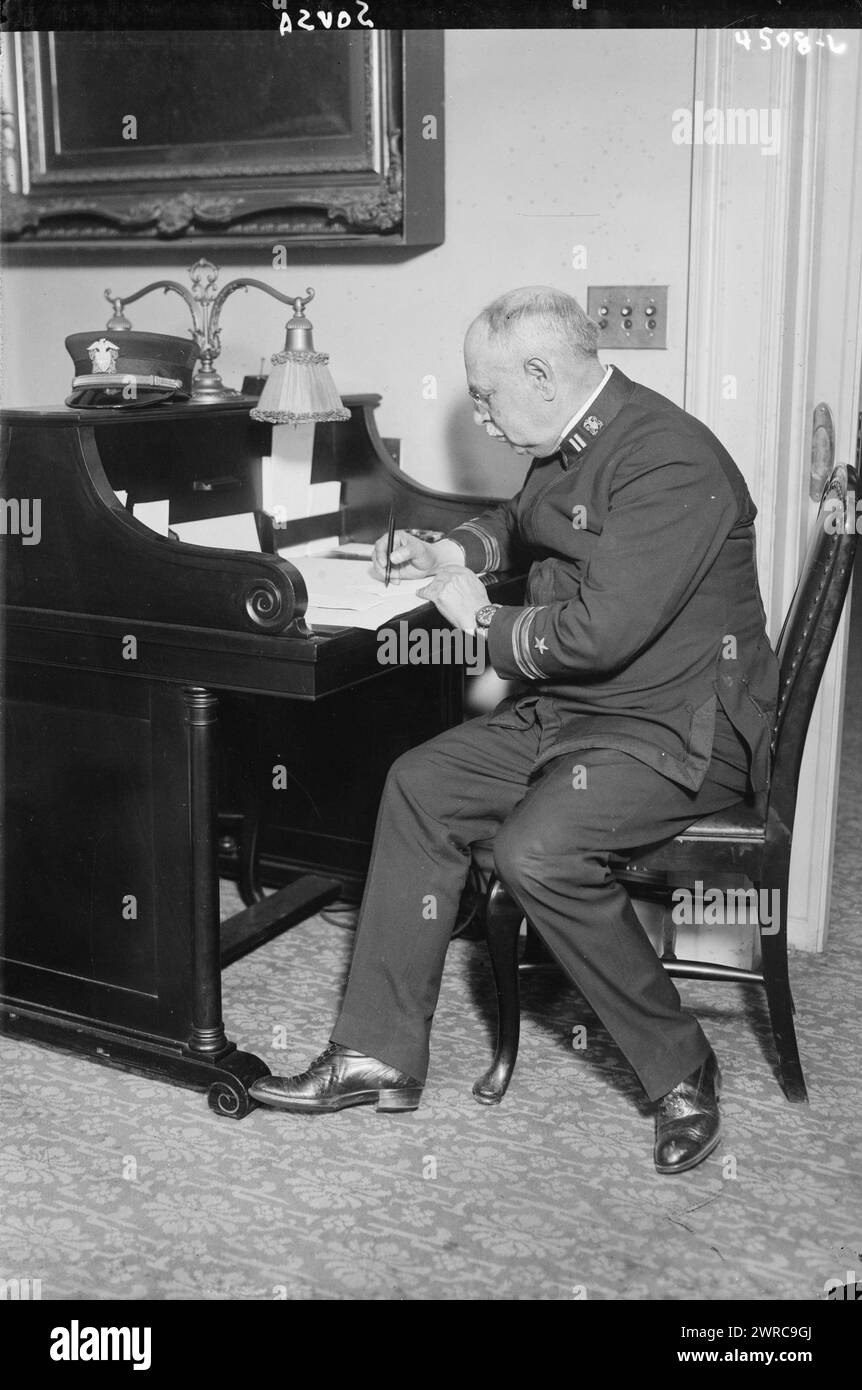 Sousa, Photo shows composer and conductor John Philip Sousa (1854-1932 ...