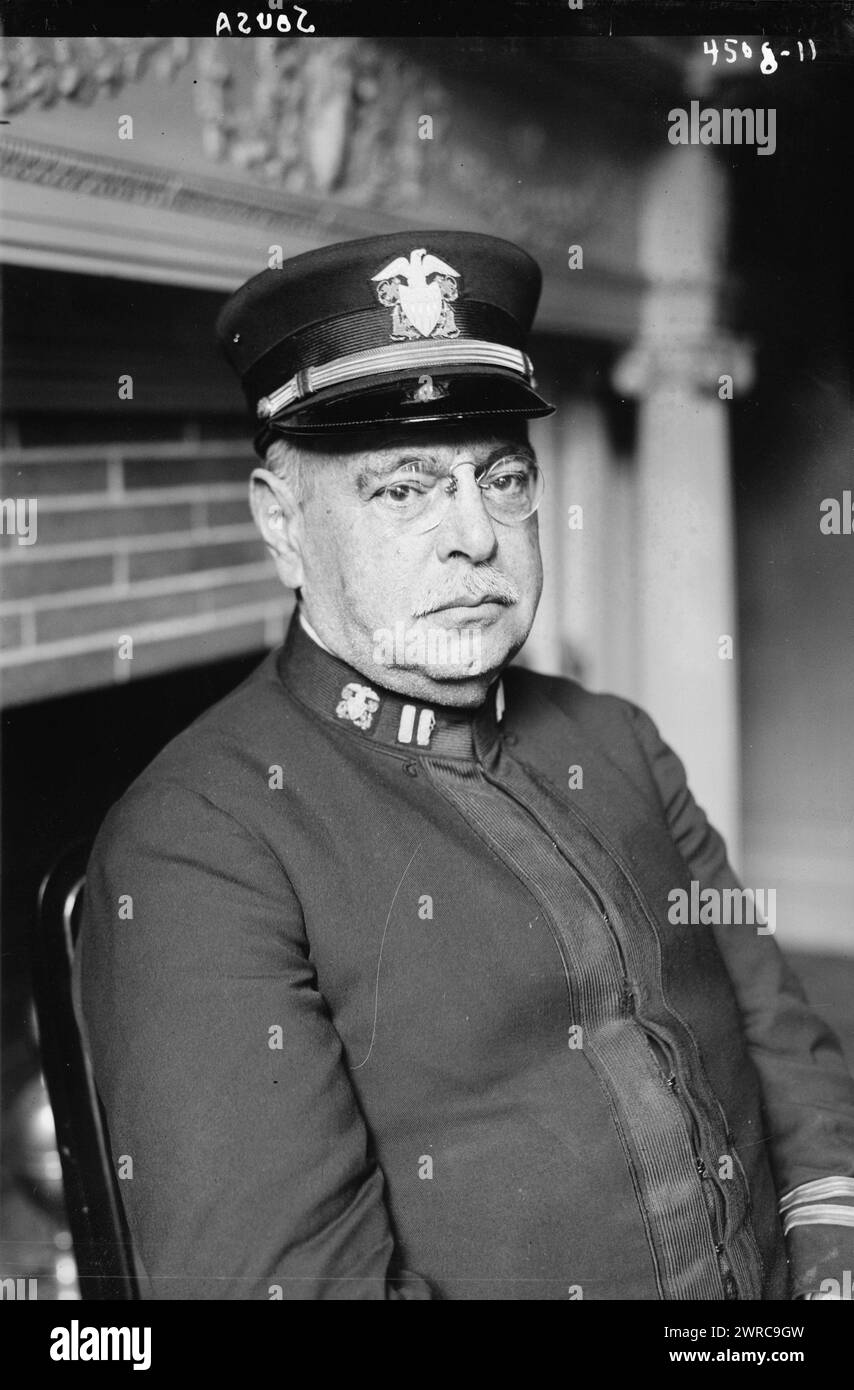 Sousa, Photo shows composer and conductor John Philip Sousa (1854-1932 ...