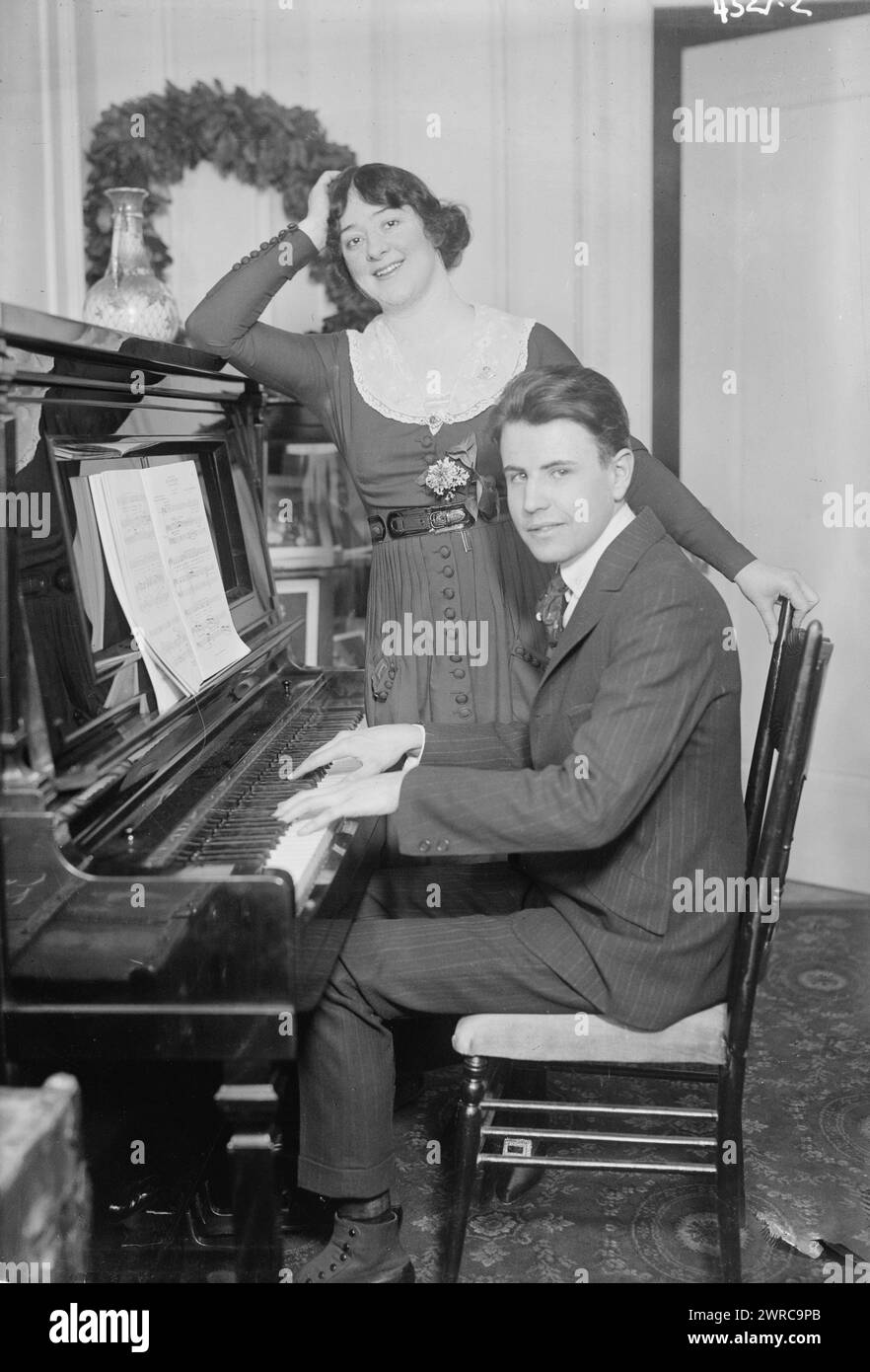 Fitziu, Photograph shows Anna Fitziu (1887-1967), an American soprano opera singer possibly with ...