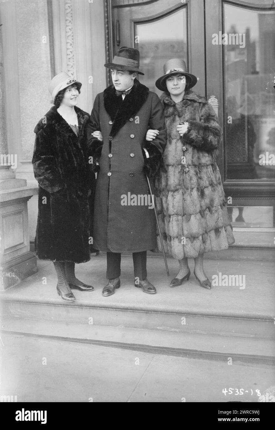 Heifetz, Photograph shows violinist Jascha Heifetz (1901-1987) with his ...