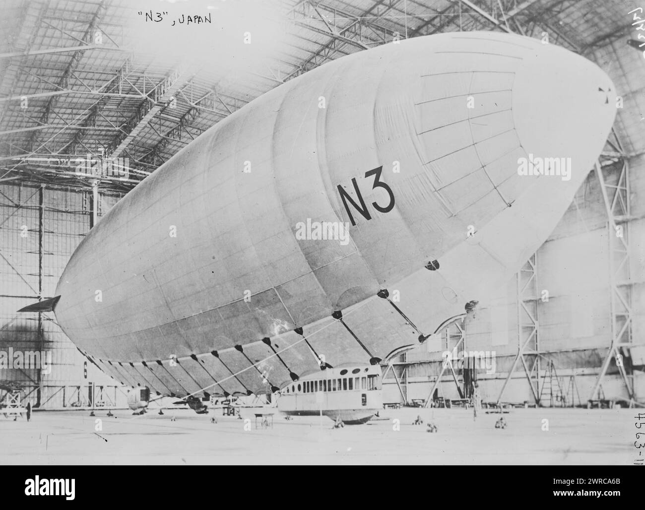 N3,' Japan, Photo shows balloon at Kasumigaura., 1927 May 24, Glass ...