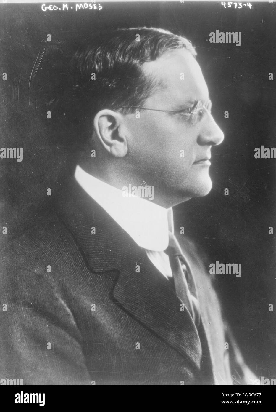 Geo. H. Moses, Photograph shows U.S. diplomat, politician, and editor ...